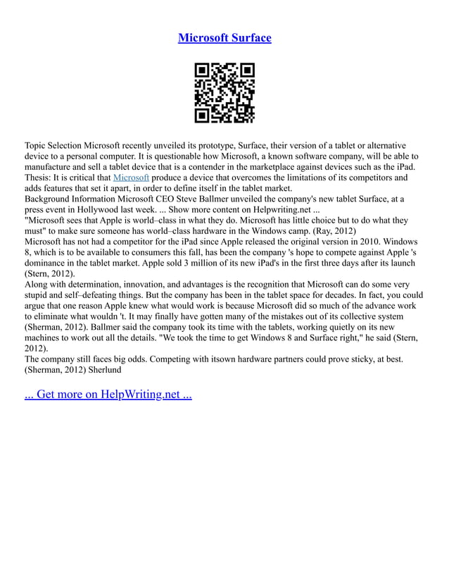 Microsoft History | PDF