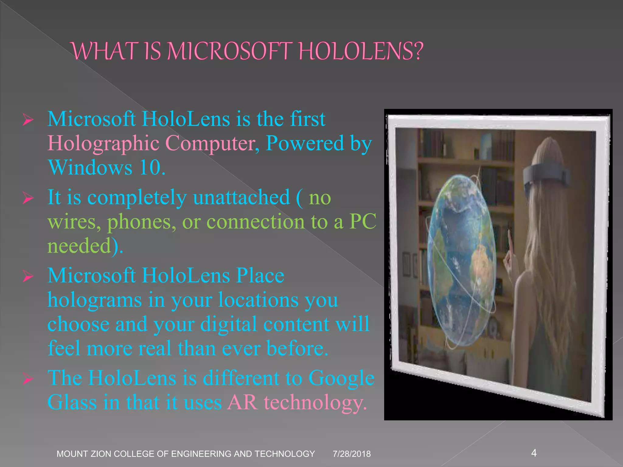 Microsoft Hololens PPT | PPT