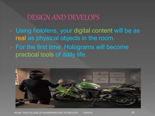 Microsoft Hololens Ppt Ppt