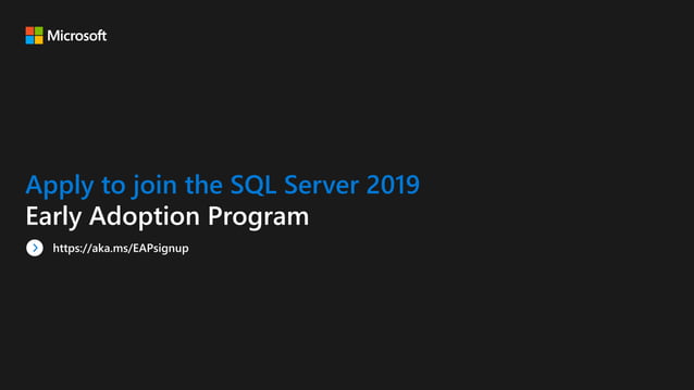 Microsoft ignite 2018 SQL Server 2019 big data clusters - intro session ...