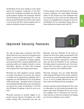 Windows To Go: Microsoft Report | PDF