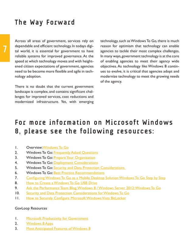 Windows To Go: Microsoft Report | PDF | Operating Systems | Computer Software and Applications
