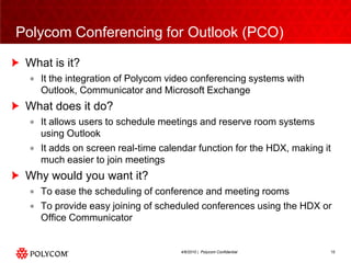 Microsoft Integration Polycom W14 | PPT