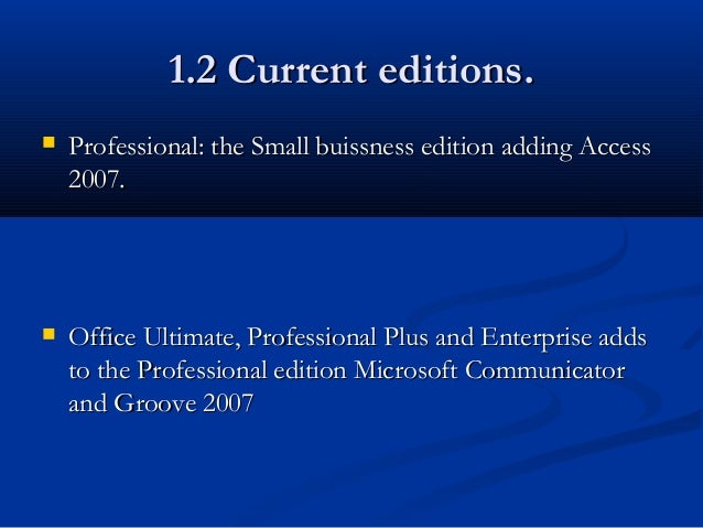 Microsoft (Intro To Office)