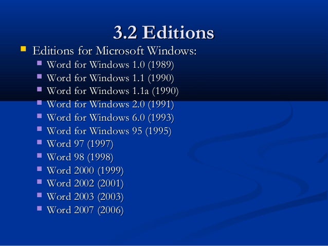 Microsoft (Intro To Office)