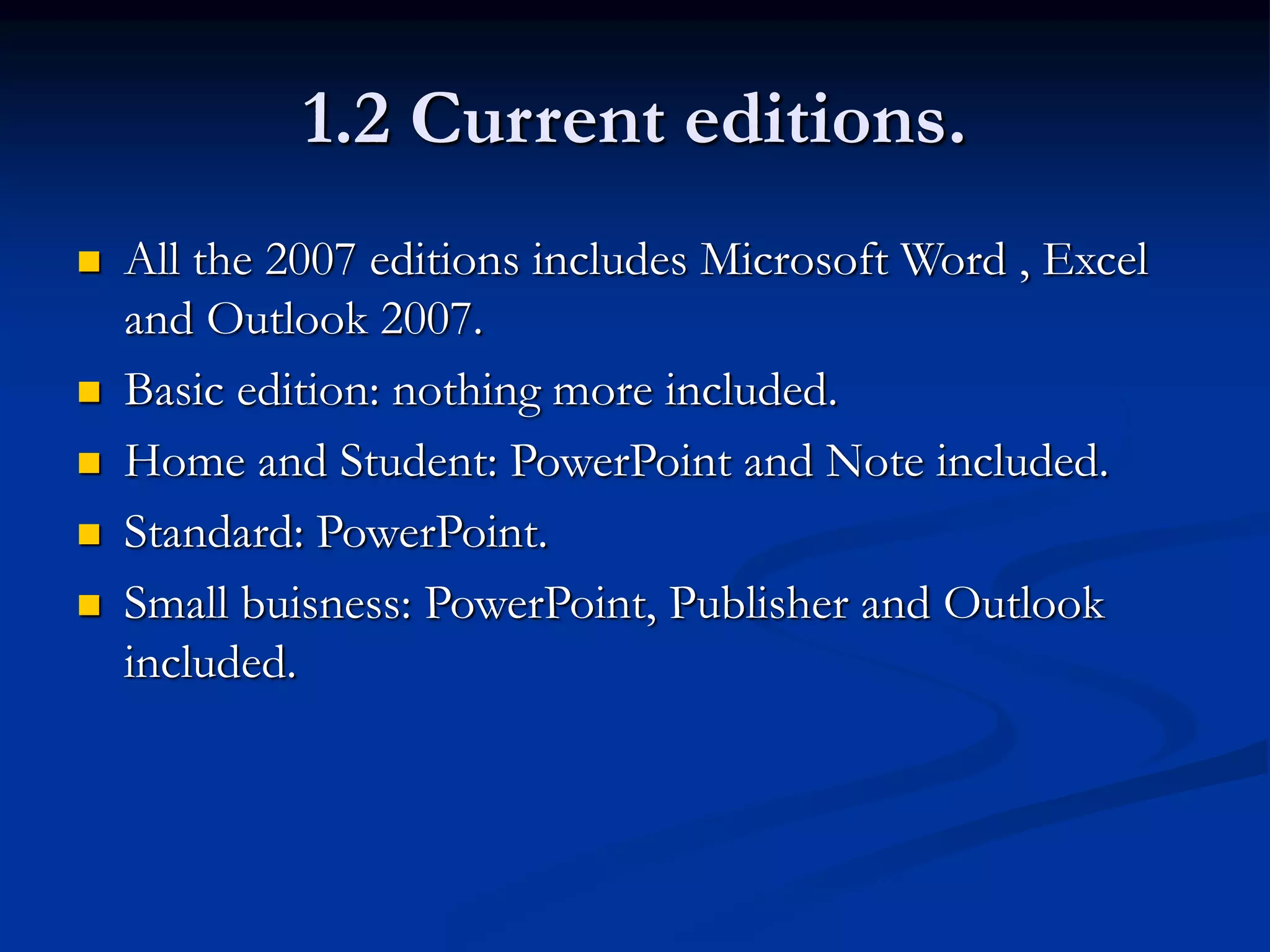 Microsoft (Intro To Office) | PPT