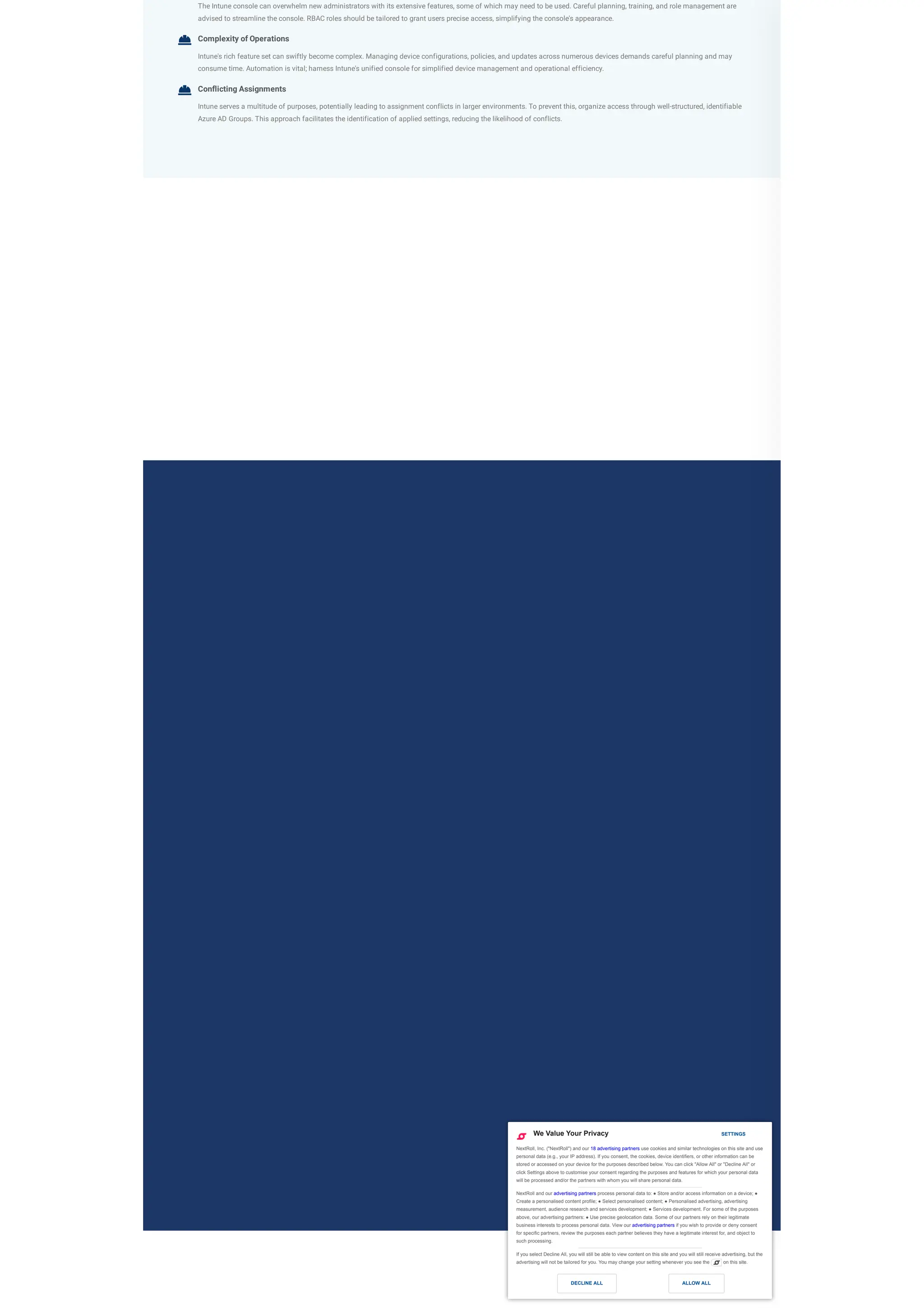 Microsoft Intune Device Management | Techom Systems | PDF