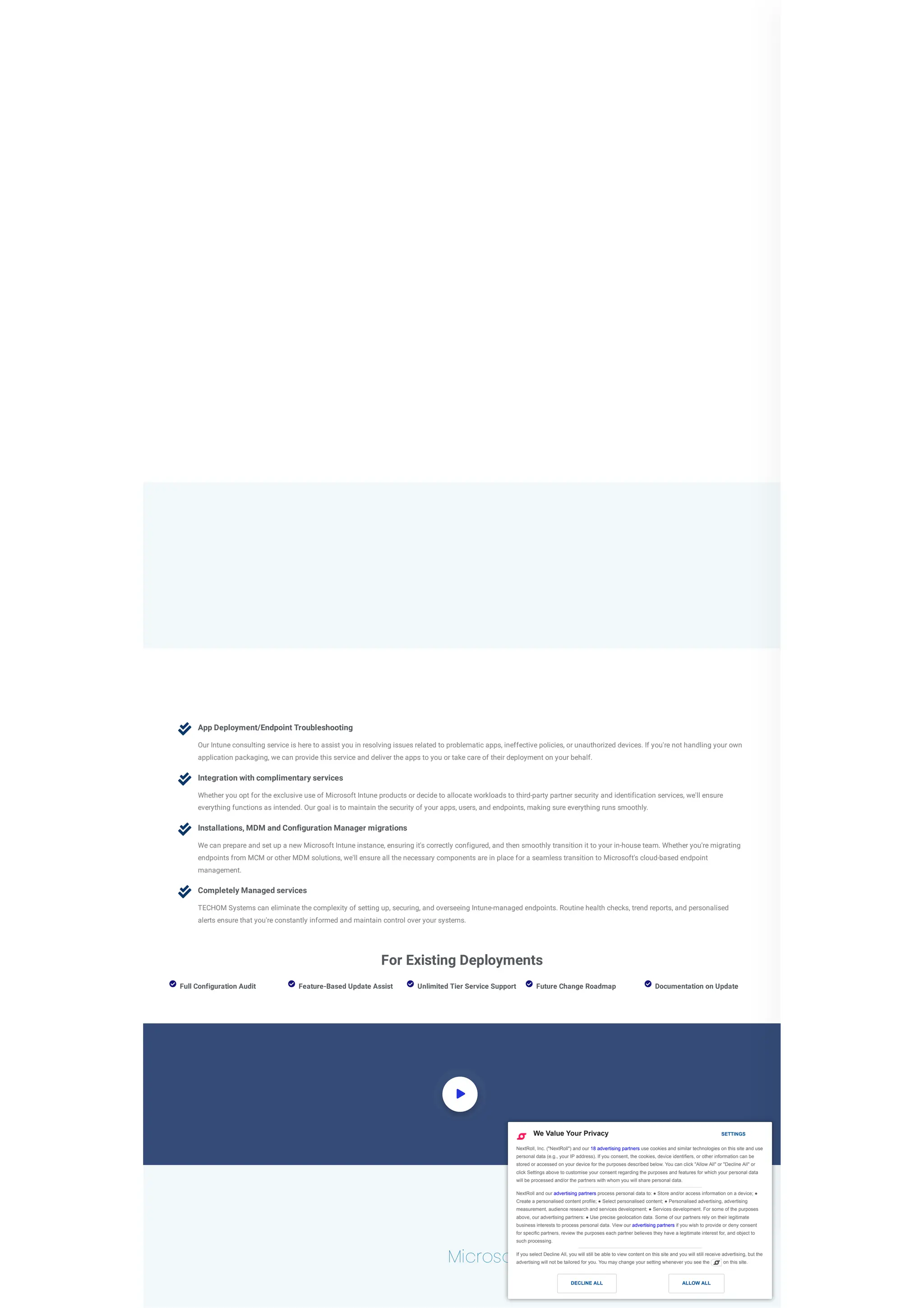 Microsoft Intune Device Management | Techom Systems | PDF