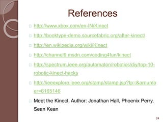 Microsoft Kinect | PPT