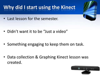 Microsoft kinect in education | PPTX