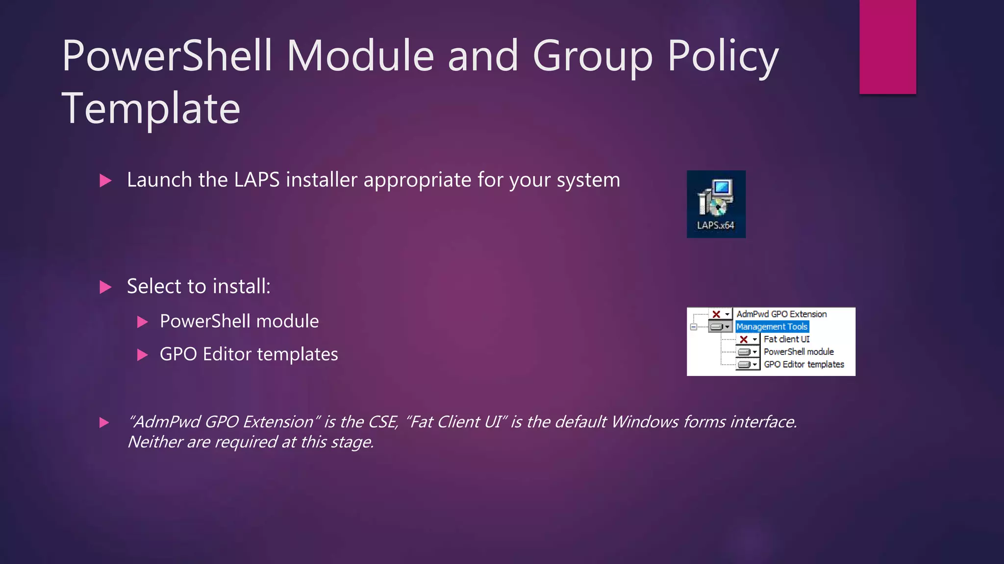 Microsoft LAPS - Local Administrator Password Solution | PPTX
