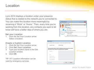 Microsoft lync 2010_im_and_presence_training_rtm | PPT