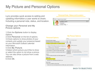Microsoft lync 2010_im_and_presence_training_rtm | PPT