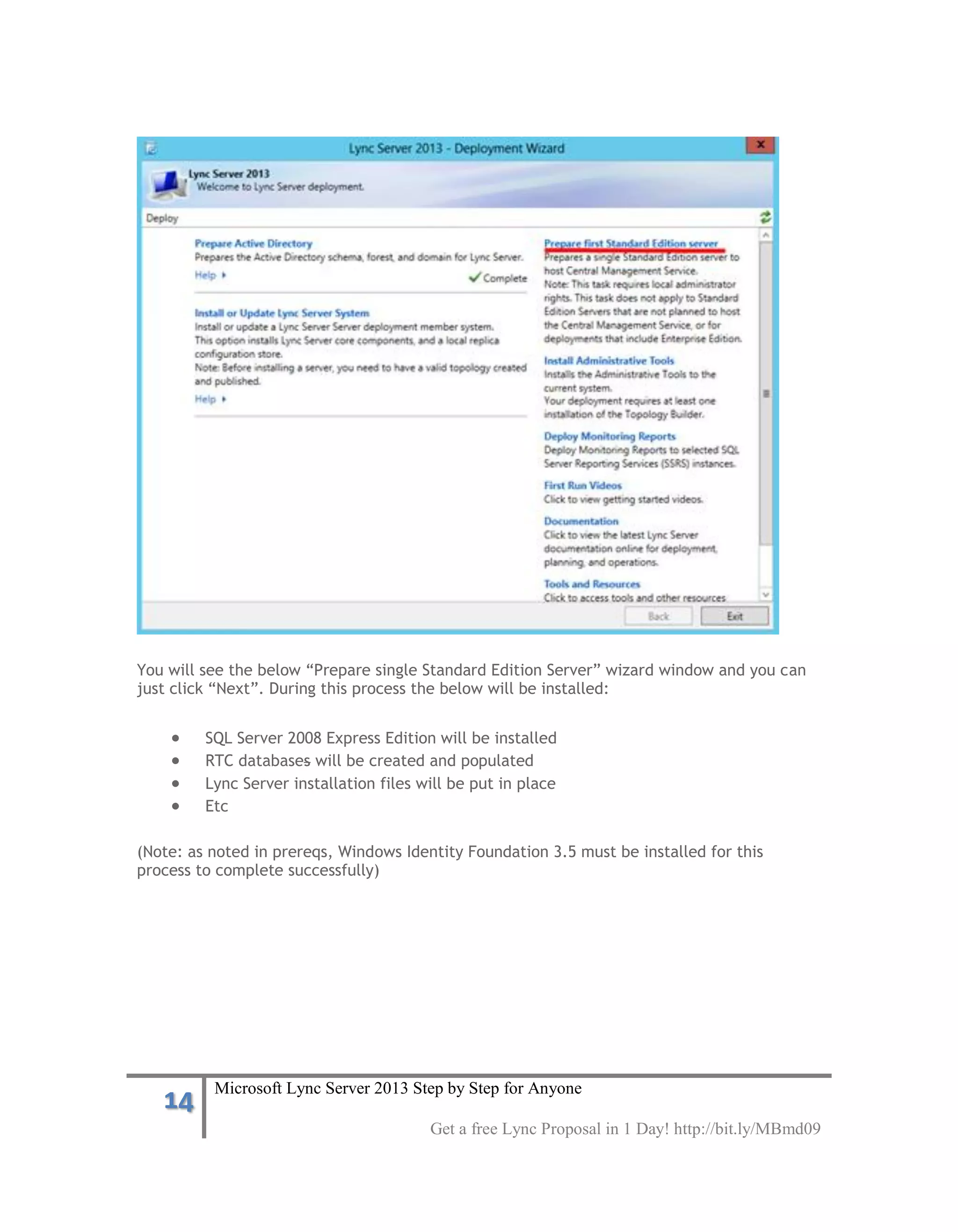 Microsoft lync server 2013 step by step for anyone | PDF