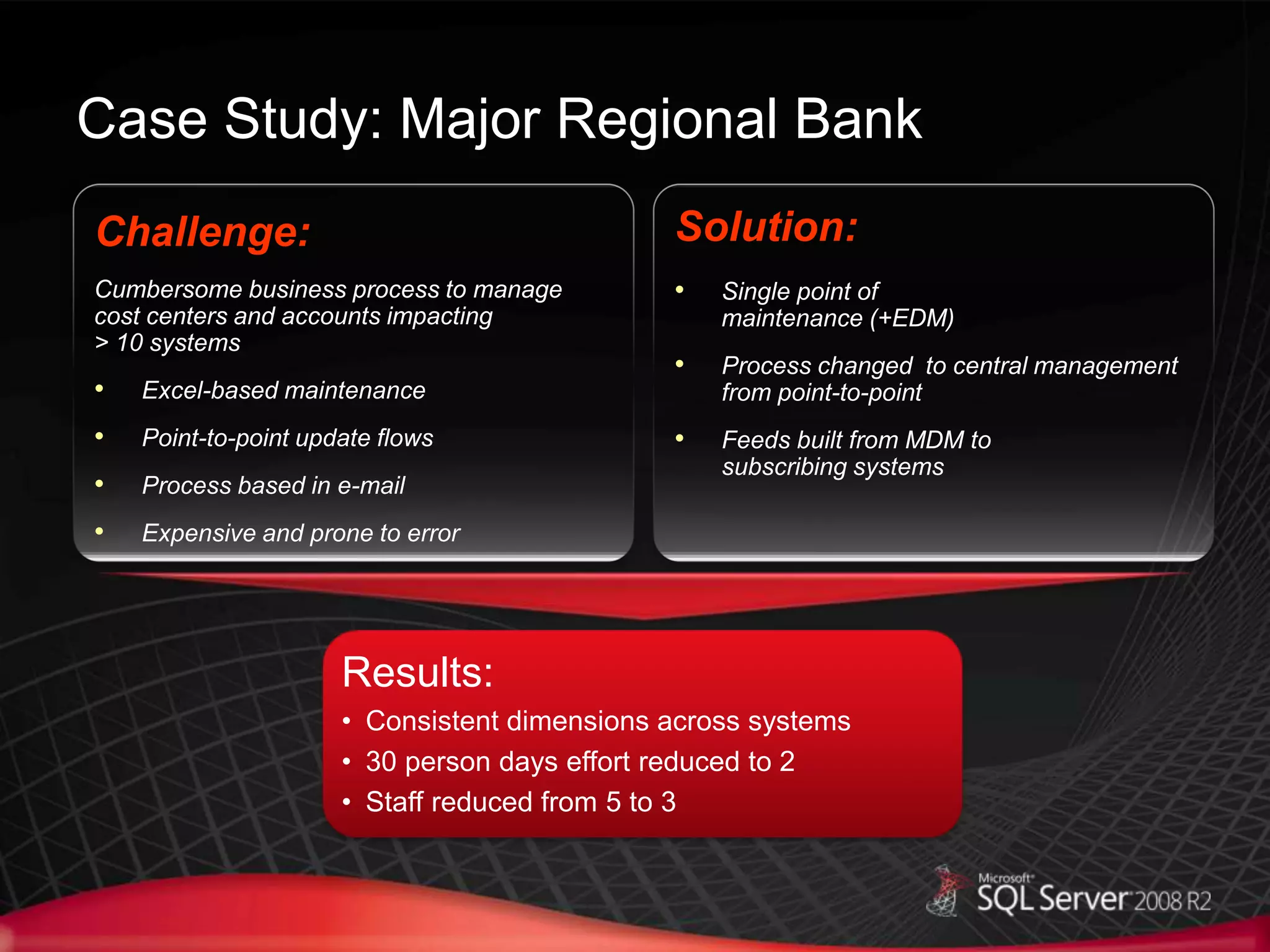 Microsoft master data services mds overview | PPT