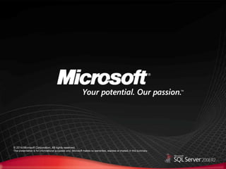 Microsoft master data services mds overview | PPT