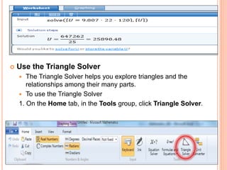 Microsoft mathematicsrevised | PPTX
