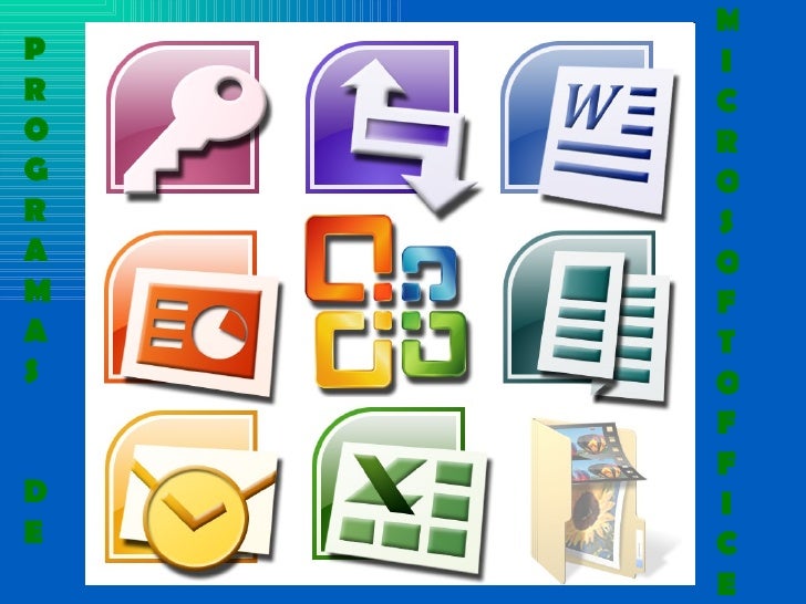 Programas de Microsoft office