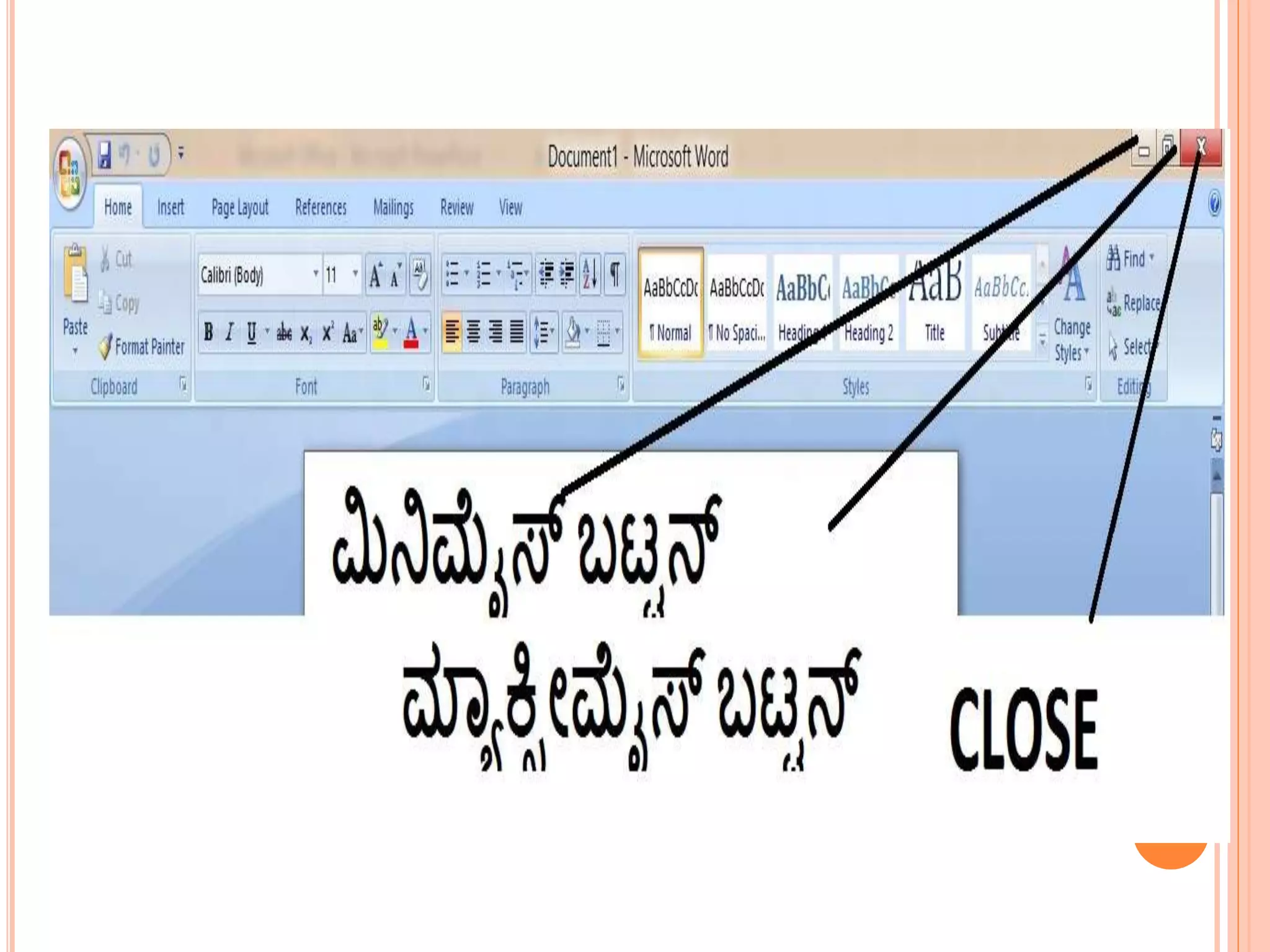 Microsoft office in KANNADA | PPTX