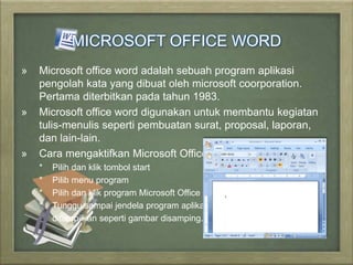 PPT Microsoft office | PPTX