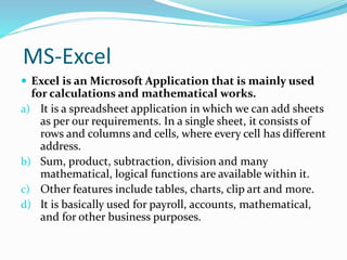 Microsoft office | PPTX