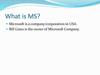 Microsoft office | PPTX