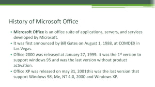 Microsoft office | PPT