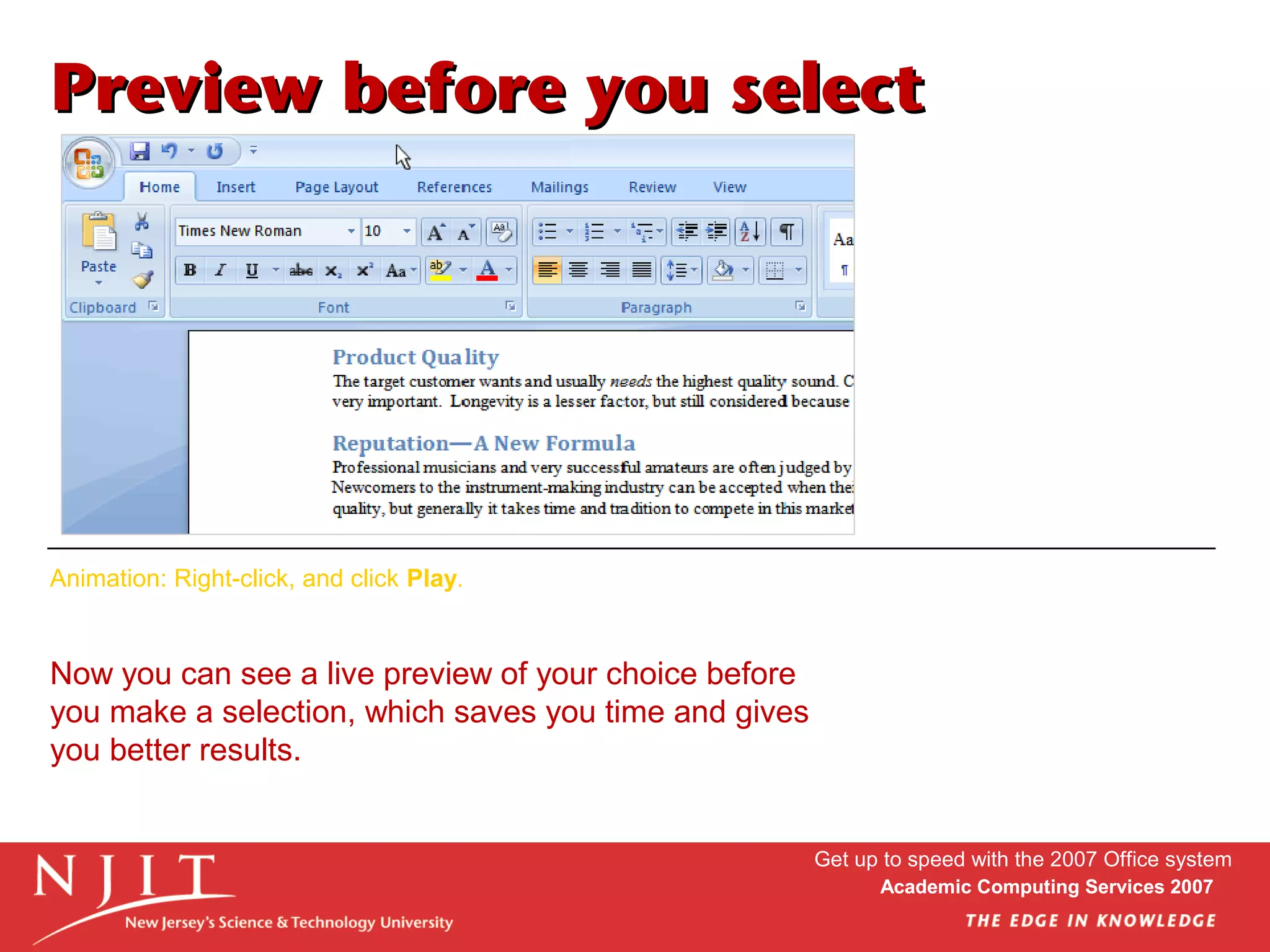 Microsoft office_2007 | PPT