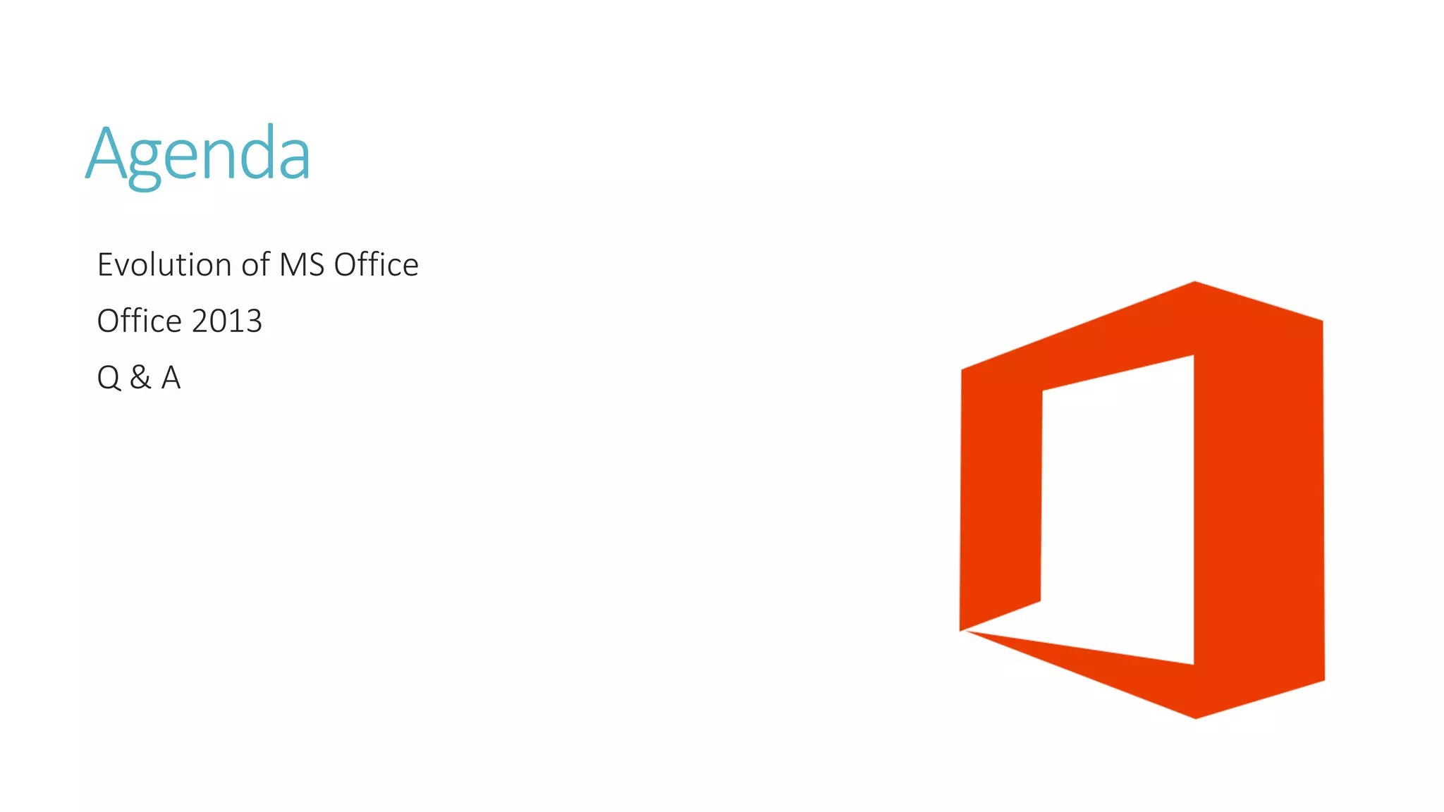 Microsoft office 2013 | PPT
