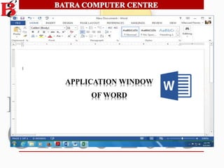 Presentation on Microsoft office 2013 By Batra Computer Centre | PPTX