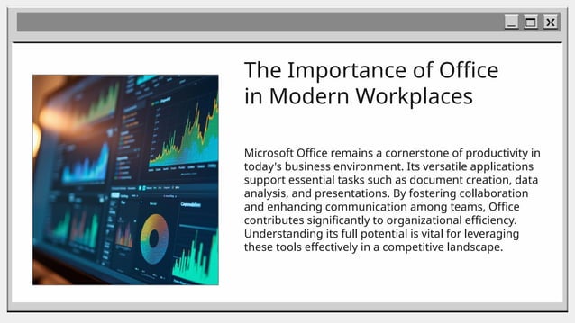 Microsoft Office 2023 Overview.pptxMicrosoft Office 2023 Overview ...