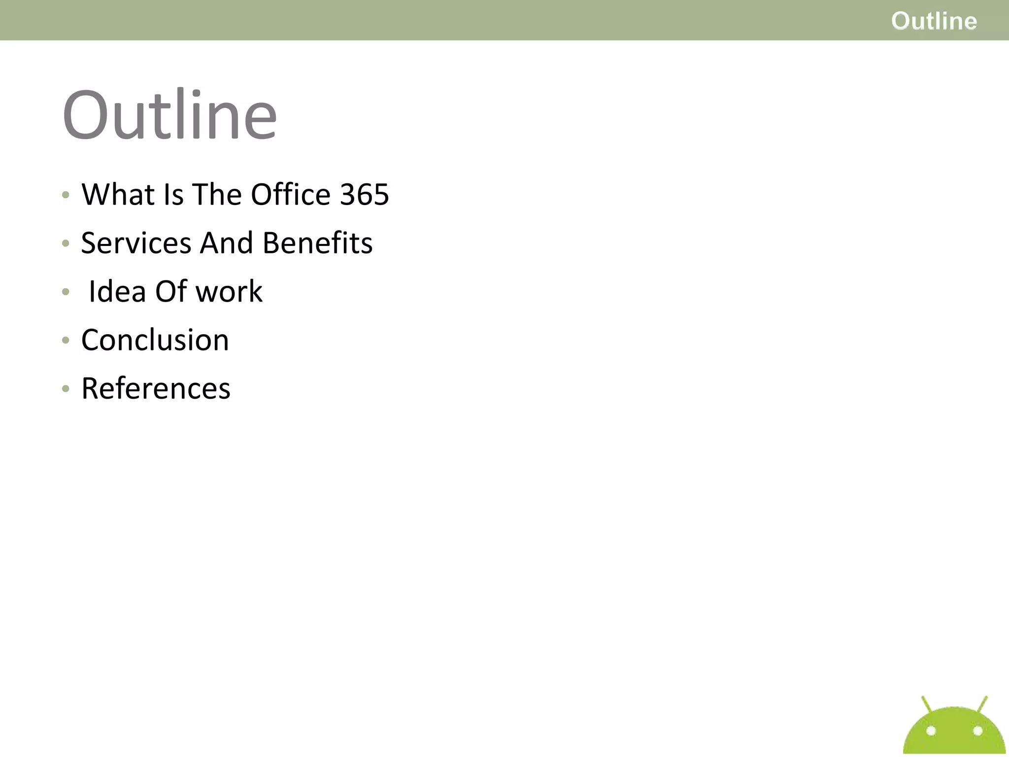 Microsoft office 365 | PPTX