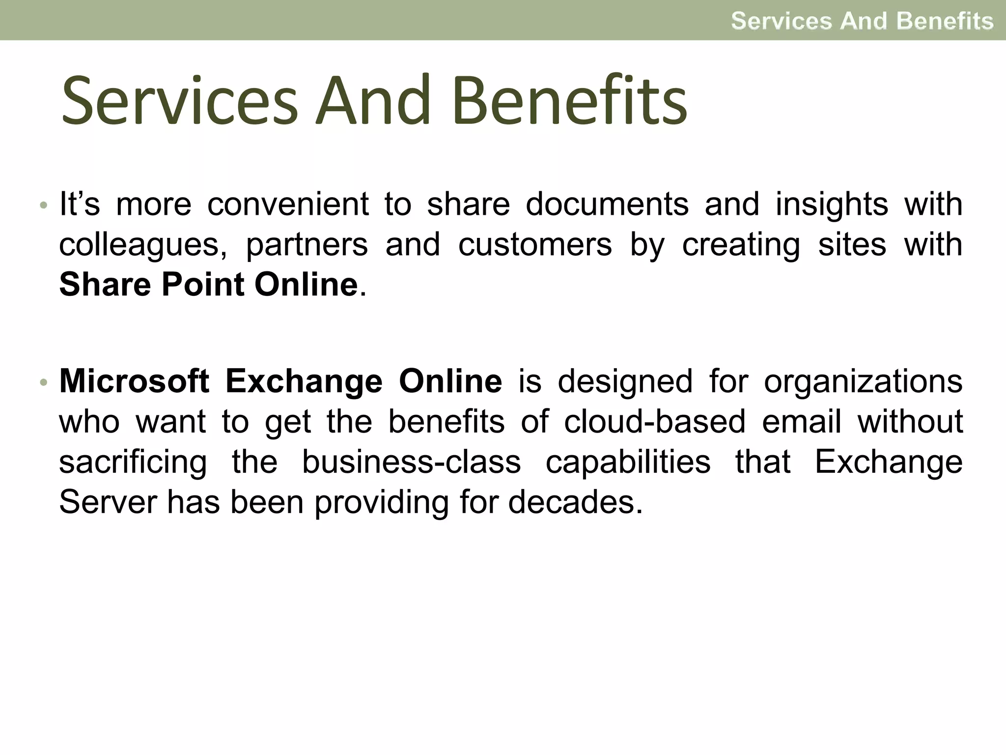 Microsoft office 365 | PPTX