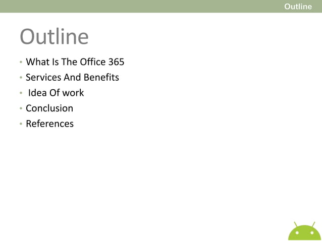 Microsoft office 365 | PPT | Free Download