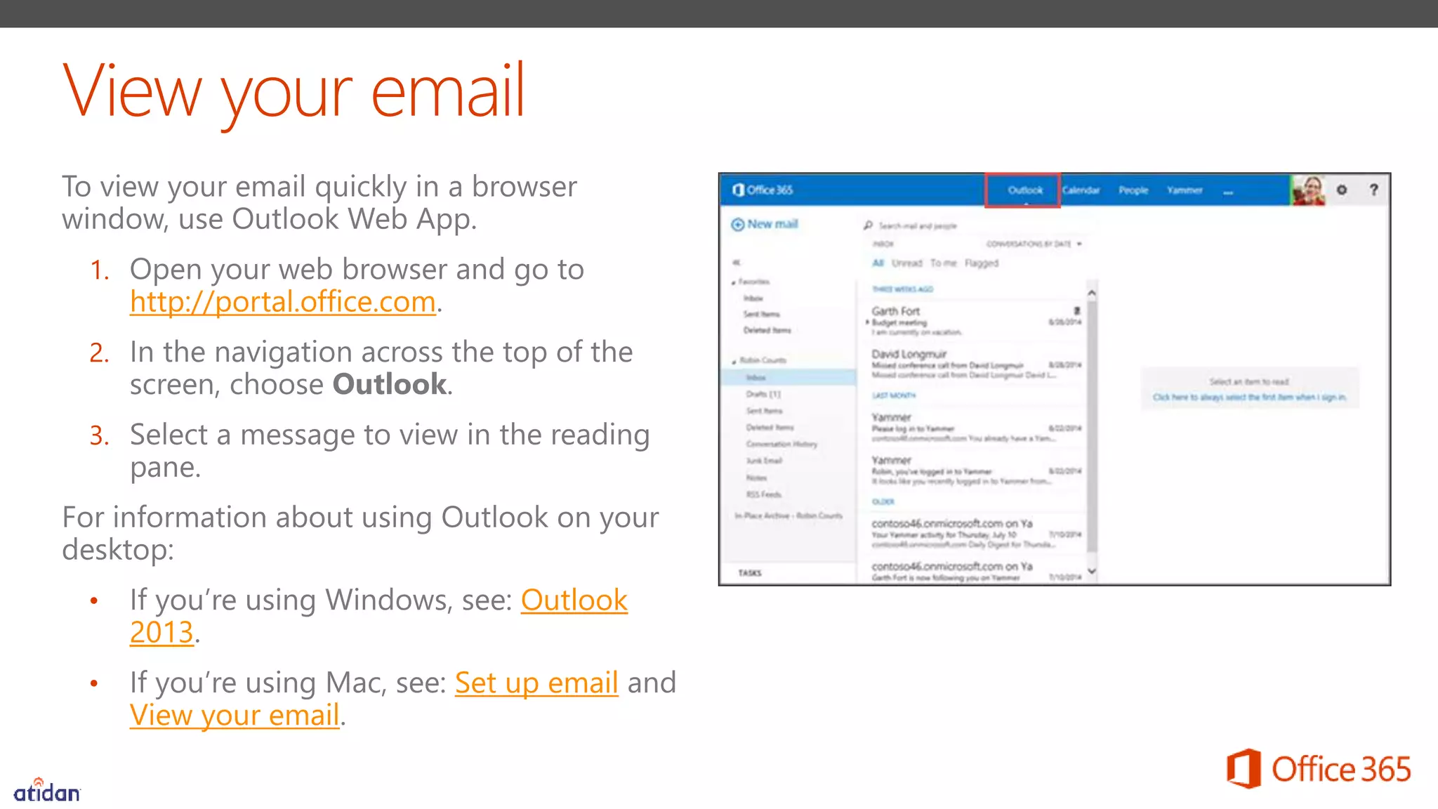 Microsoft Office 365 Power User Training - Key Business Scenarios that ...