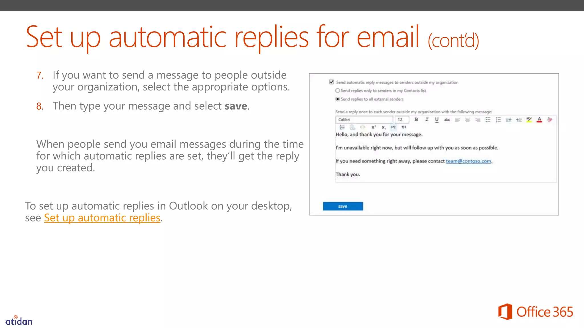 Microsoft Office 365 Power User Training - Key Business Scenarios that ...