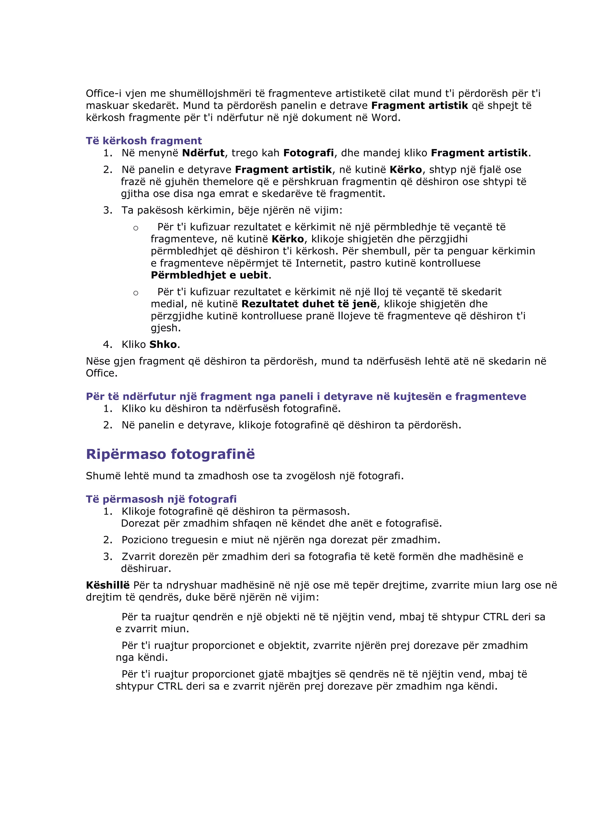 Microsoft office 4 programet e office | PDF