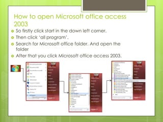 Microsoft Access 2003 Logo