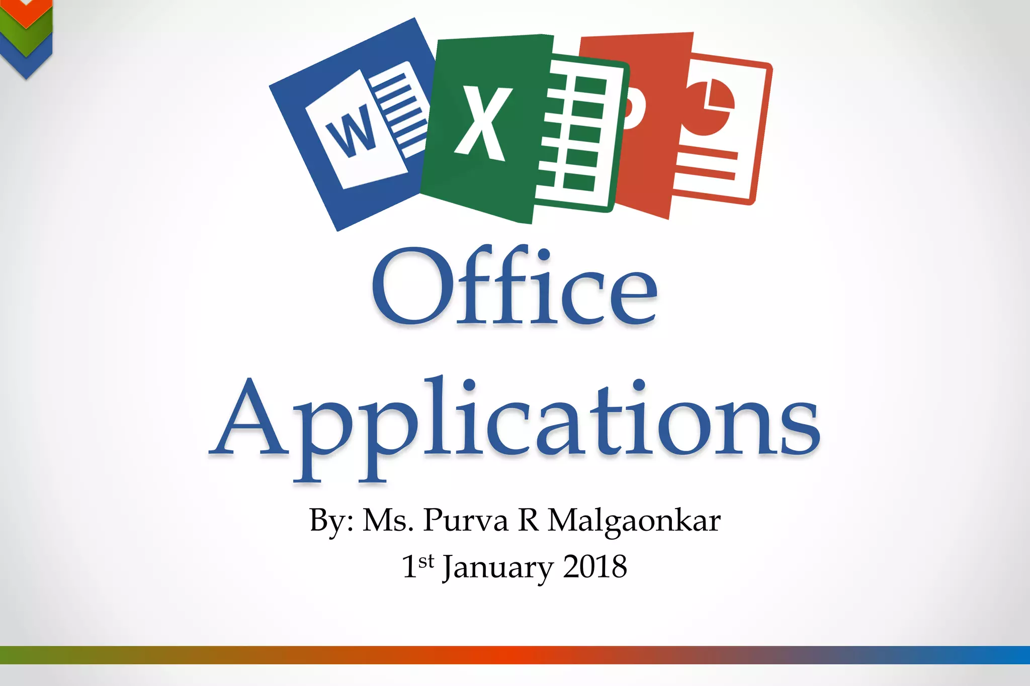 Microsoft office applications | PDF