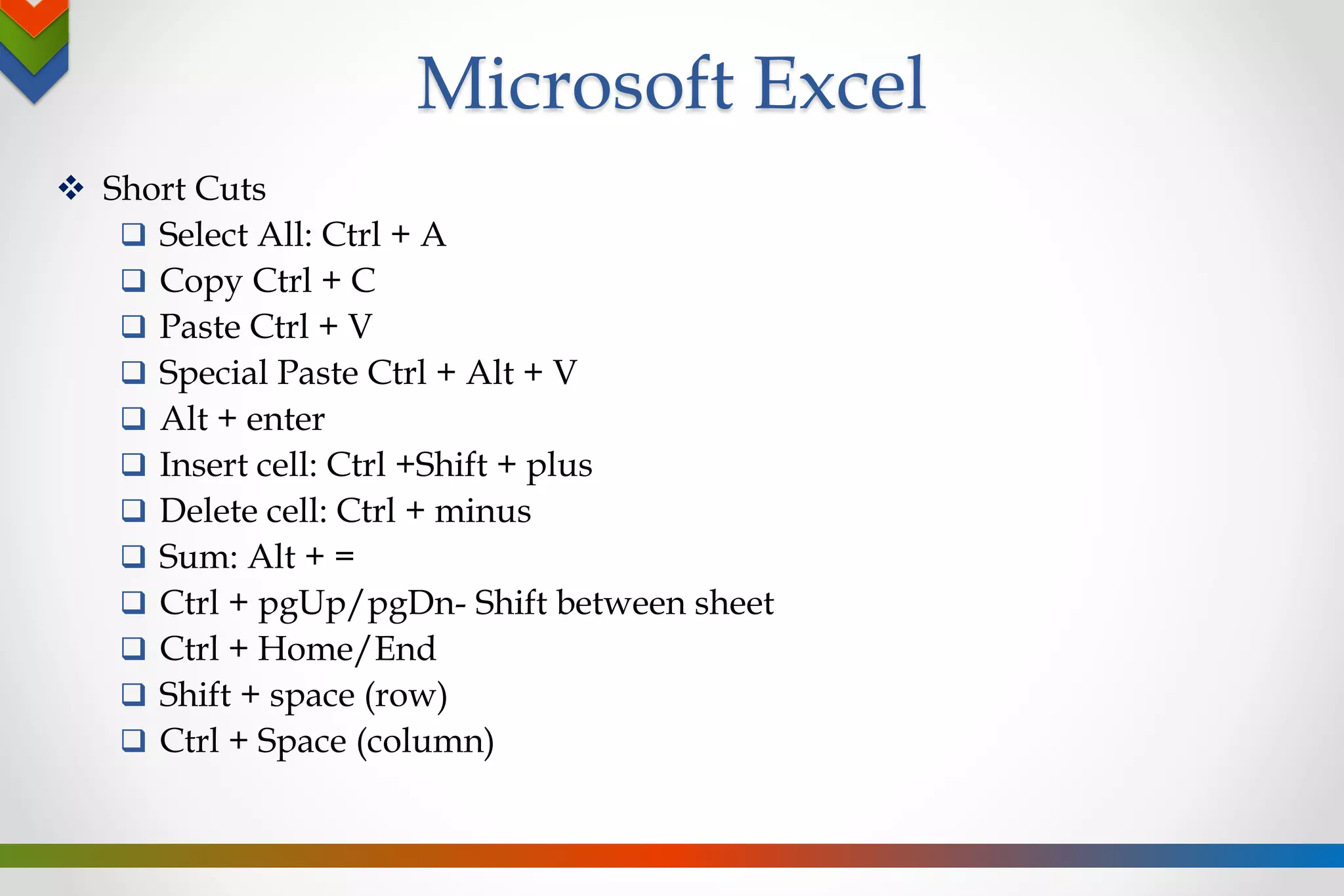 Microsoft office applications | PDF