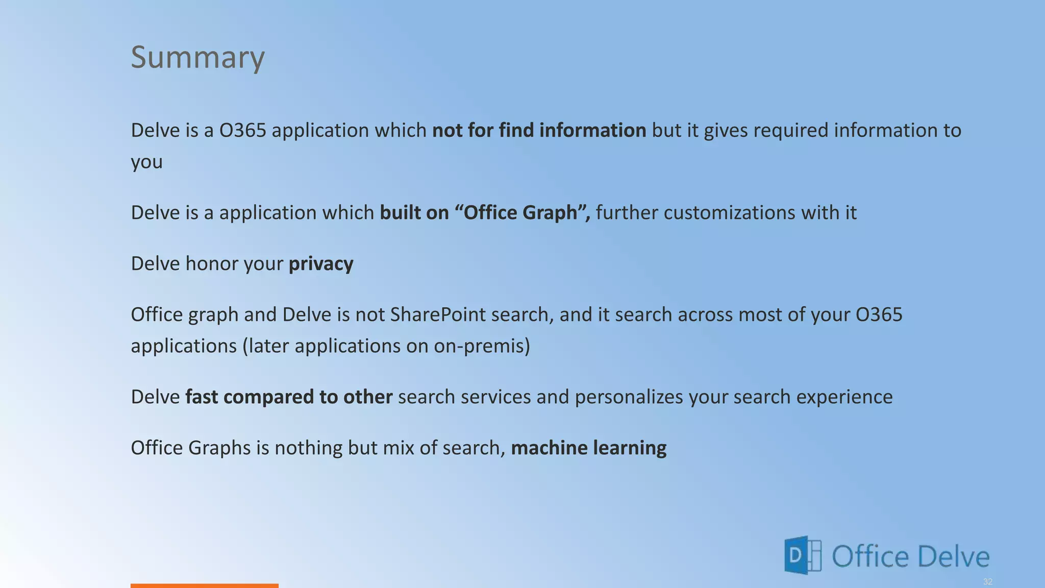 Microsoft Office Delve | PPT