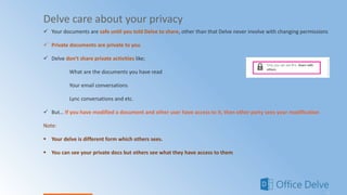 Microsoft Office Delve | PPT