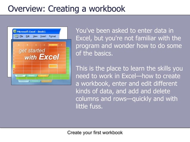 Microsoft® office excel | PPT