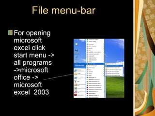 Microsoft office excel | PPT