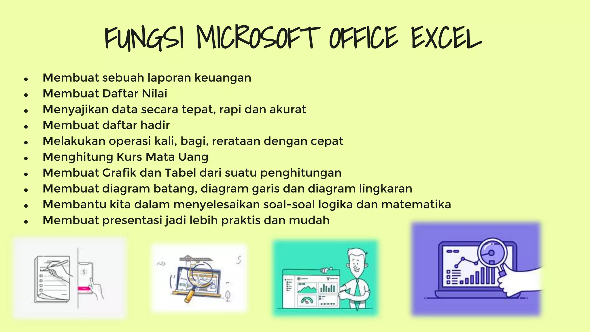 Microsoft Office Excel: Pengertian, Komponen Aplikasi Microsoft Office ...