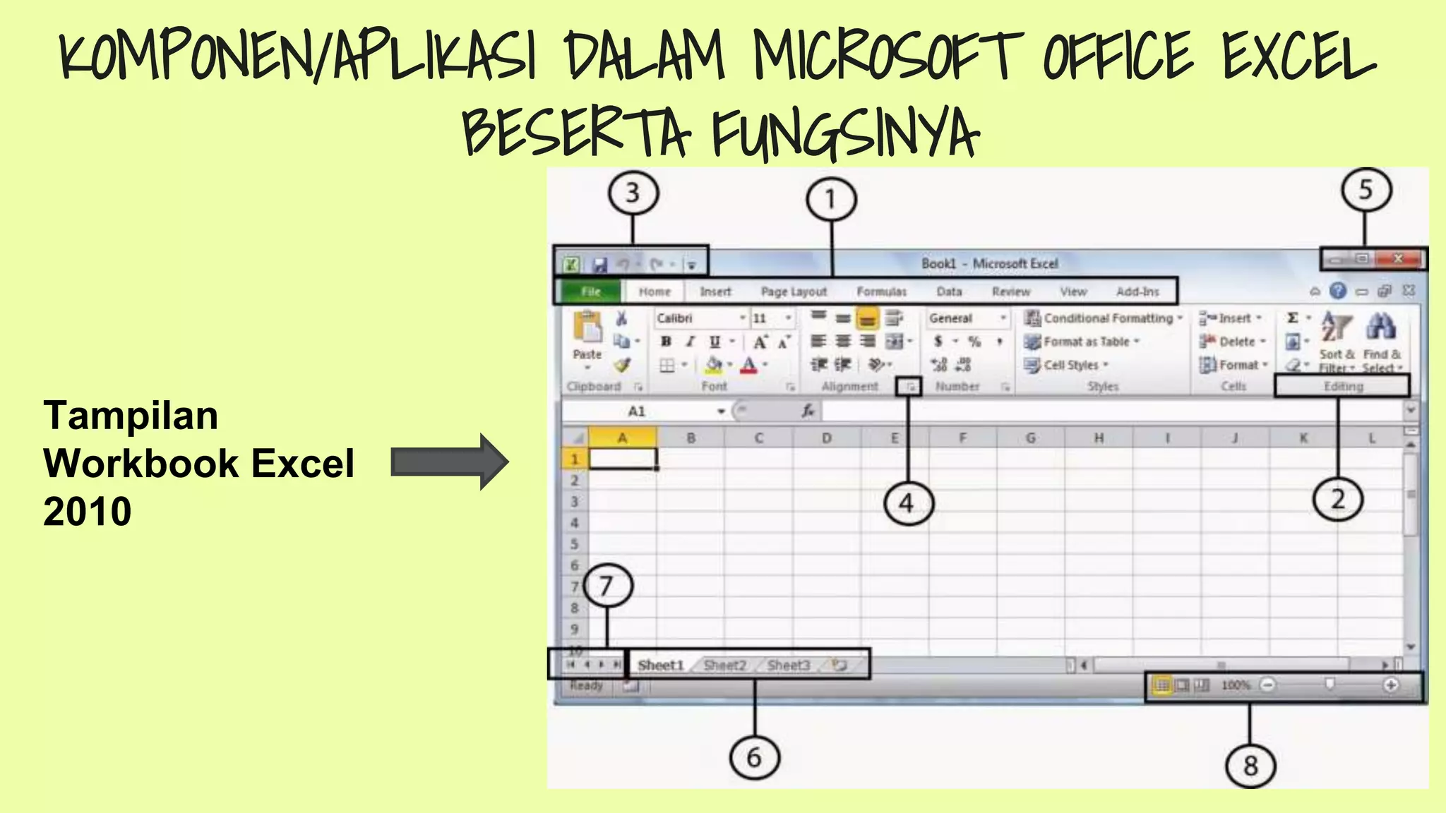 Microsoft Office Excel: Pengertian, Komponen Aplikasi Microsoft Office ...
