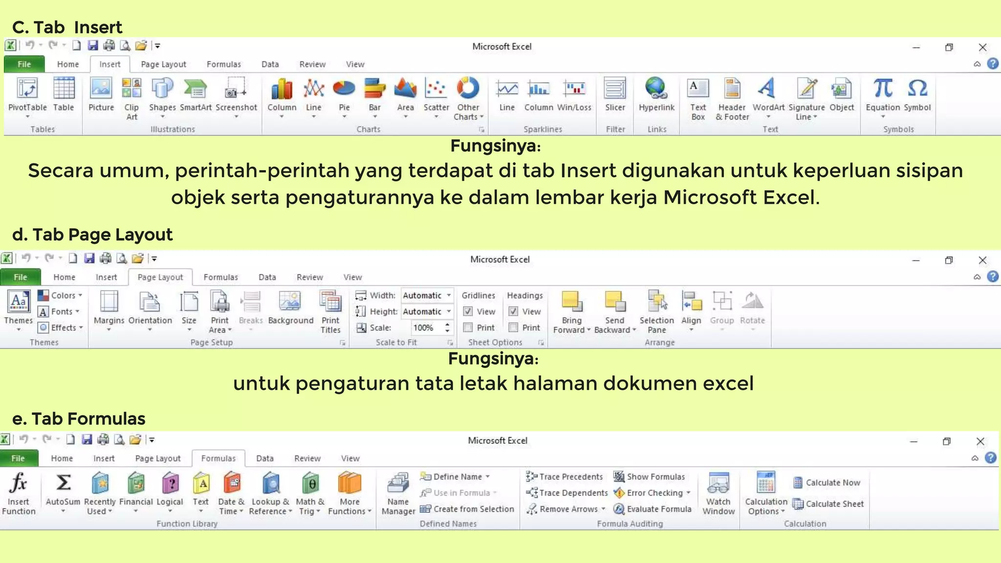 Microsoft Office Excel: Pengertian, Komponen Aplikasi Microsoft Office ...