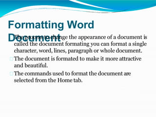 Microsoft office introduction | PPTX