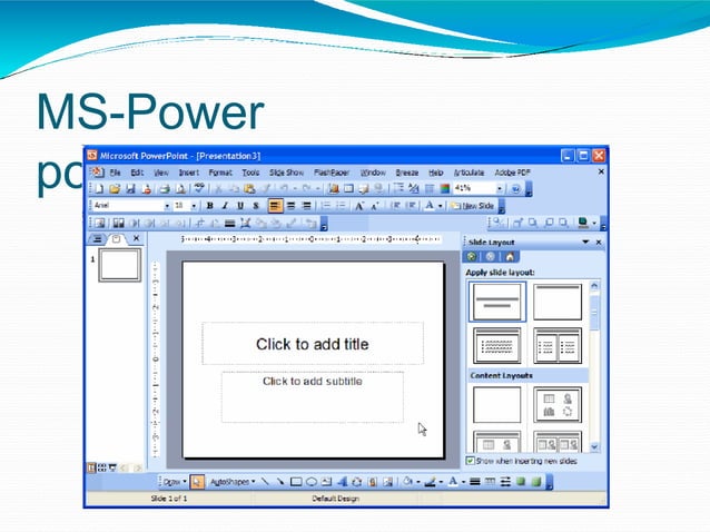Microsoft office introduction | PPTX