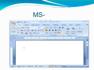 Microsoft office introduction | PPTX